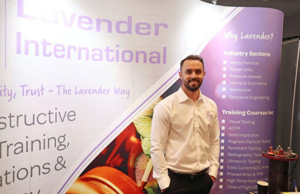 Lavender International Celebrates SAM CUNNINGHAM's Award