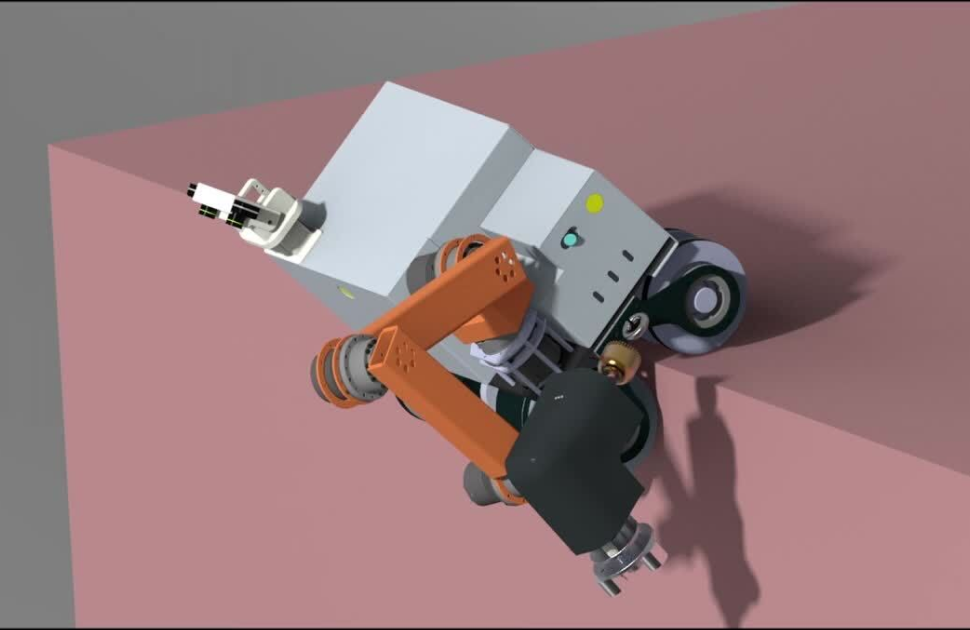 Magnetic Crawler-Mounted Robotic Arm: Leap-In Inspection