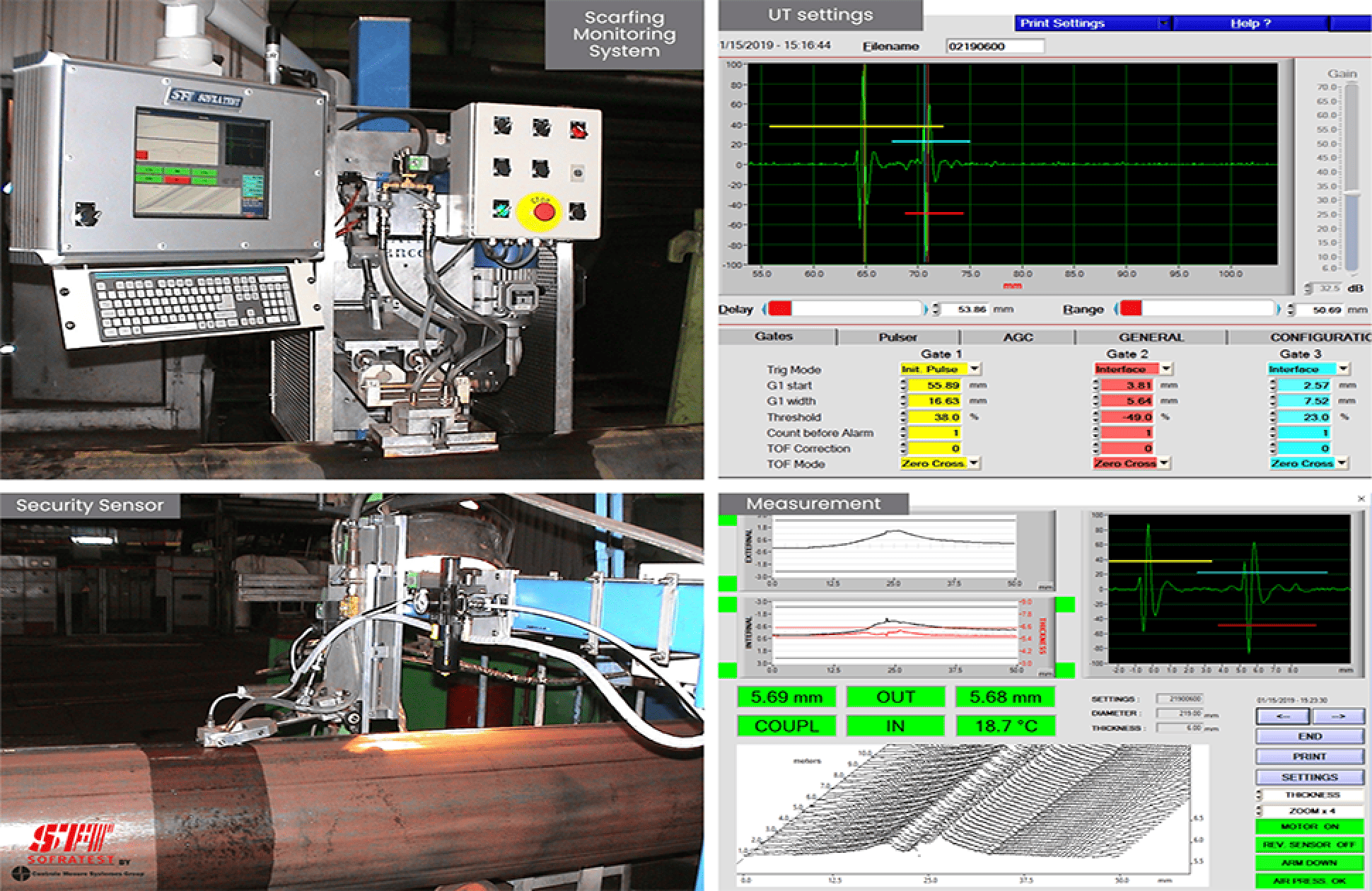 Scarfing Monitoring Process for Weld Inspection - OnestopNDT