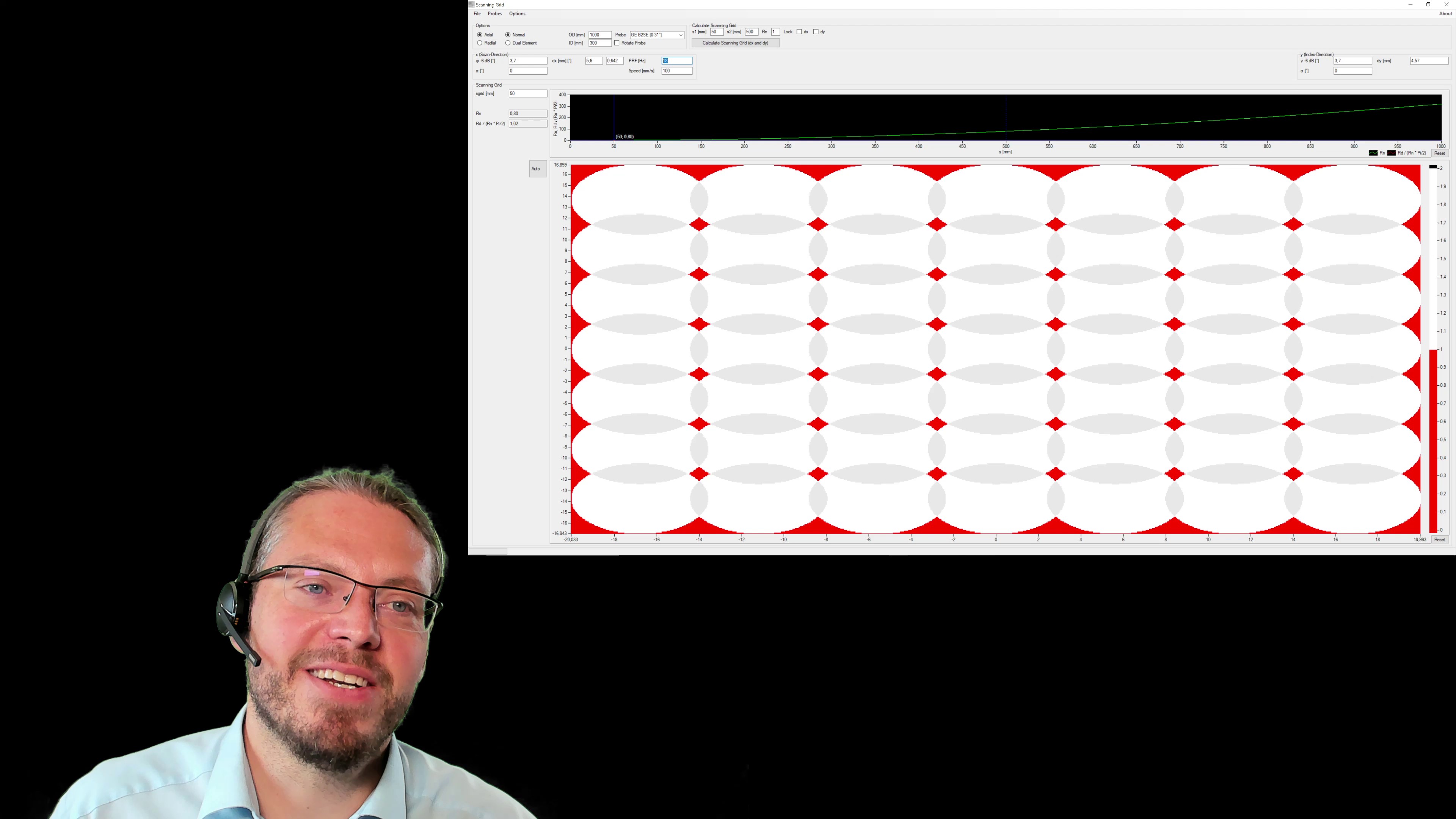 How to Determine the Optimal Scanning Grid for Your Ultrasonic Inspection